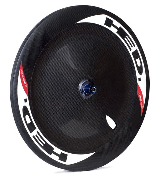 HED Releases Upgraded Wheels With Flamme Rouge Discs – Triathlete