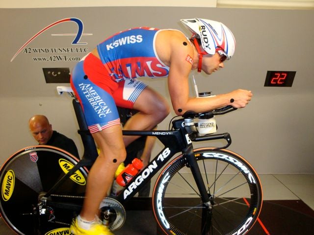 Tim O'Donnell In The Wind Tunnel – Triathlete
