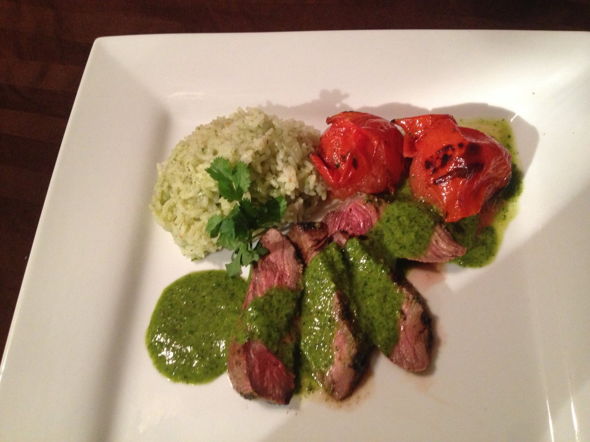 Recipe Of The Week: Chimichurri Steak, Verde Rice & Charred Tomatoes ...