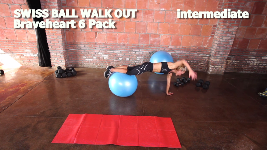 Core Exercise: Swiss Ball Walk Out with Lesley Paterson – Triathlete