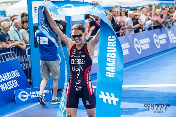 Gwen Jorgensen Wins In Hamburg – Triathlete