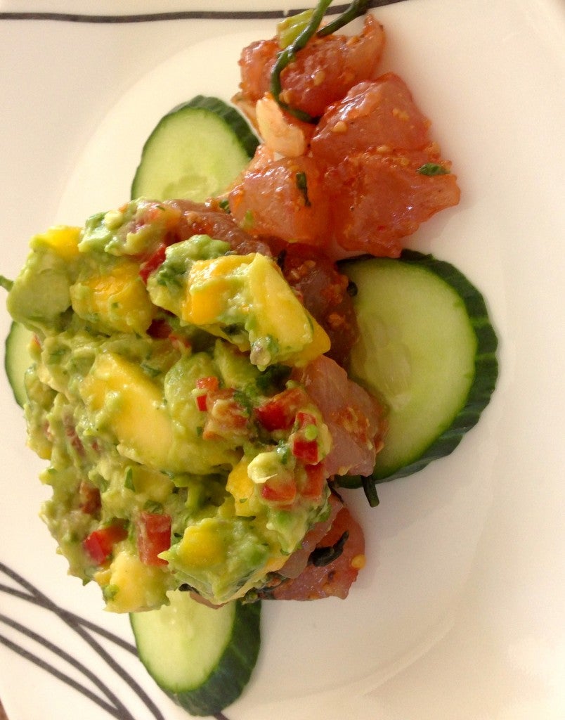 Recipe Of The Week: Ahi-Mango-Avocado Stacks – Triathlete