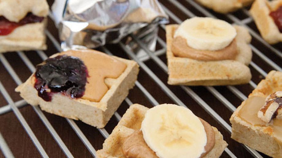 Feed Zone Portables: Banana Waffles