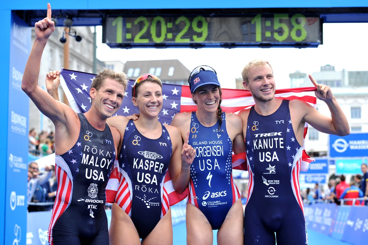 United States Wins First Mixed Relay World Title – Triathlete