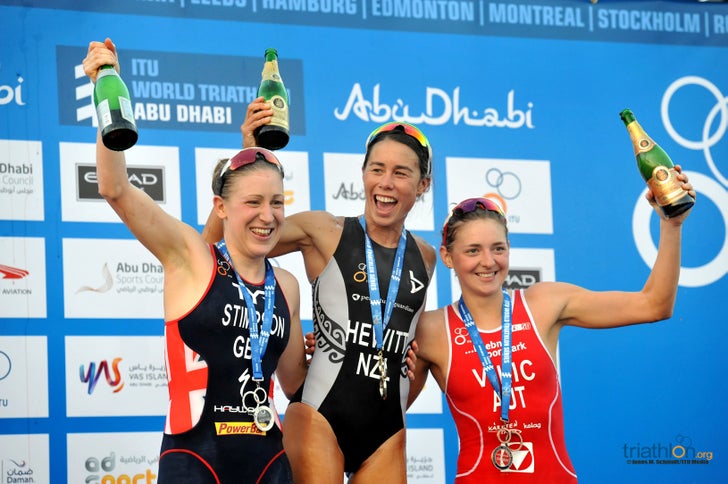 Andrea Hewitt Earns Emotional Victory in Abu Dhabi – Triathlete