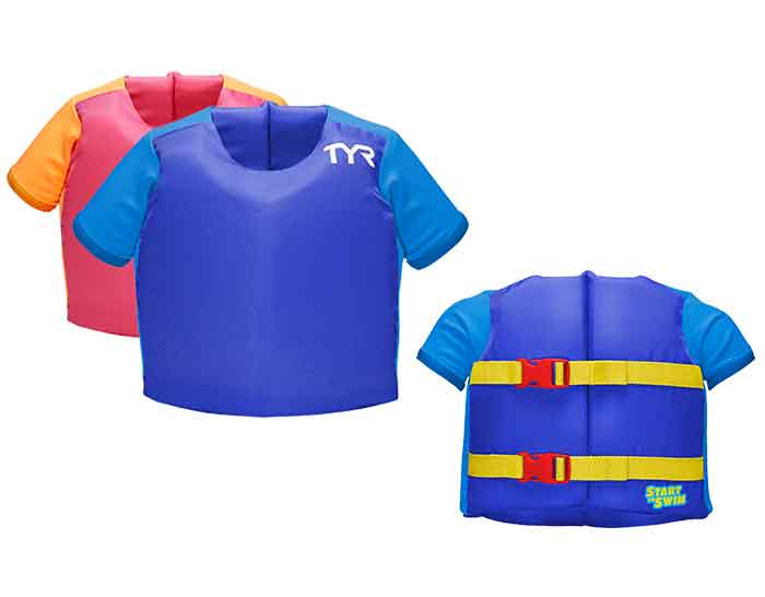 Lil Newbs: TYR Kids’ Start to Swim Flotation Shirt – Triathlete