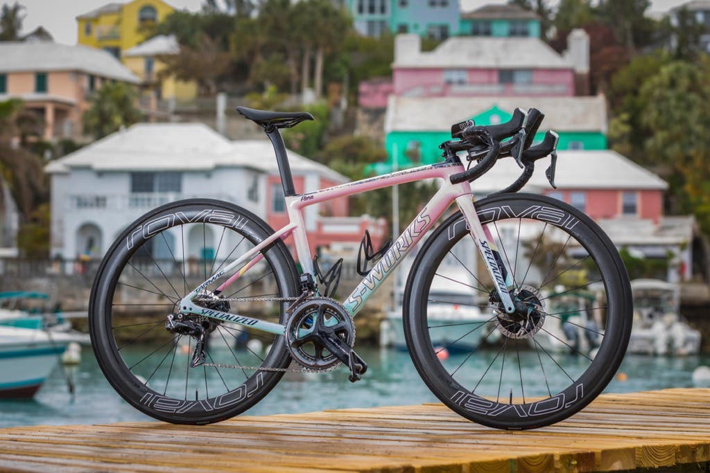 Flora Duffy's Custom Bermuda Specialized Tarmac