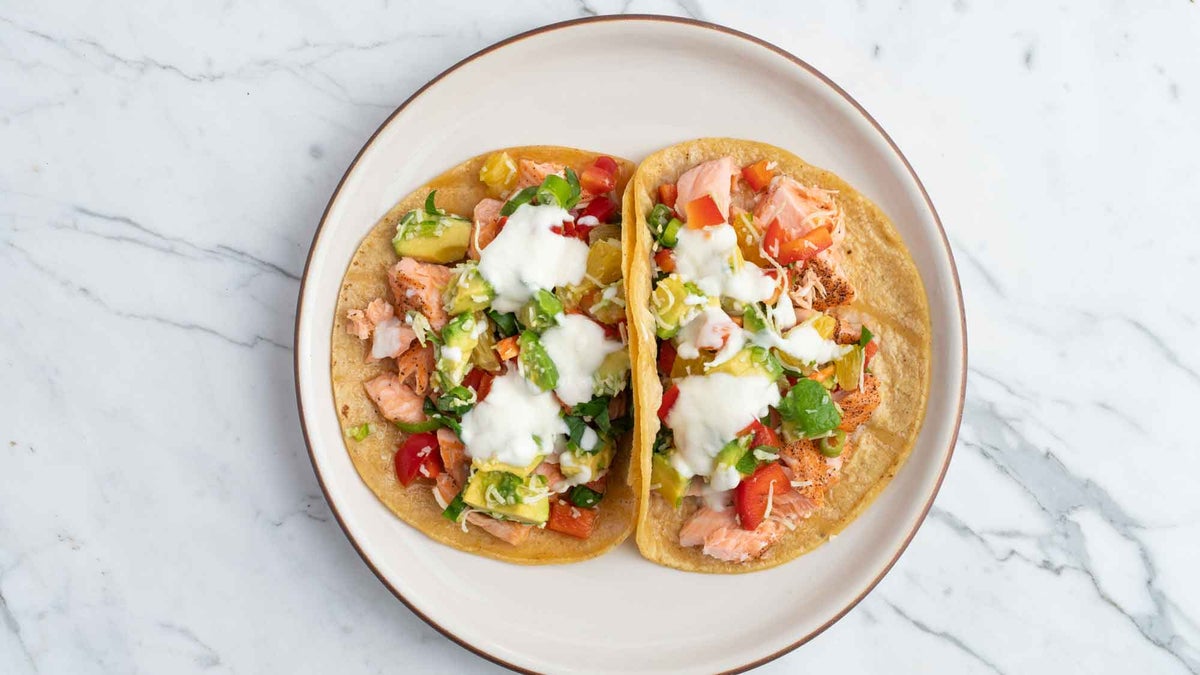 A Healthy Taco Night Recipe: Salmon Tacos with Orange Salsa – Triathlete
