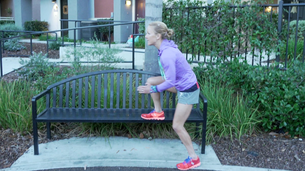 3 Plyometric Exercises You Can Do With Only a Bench – Triathlete