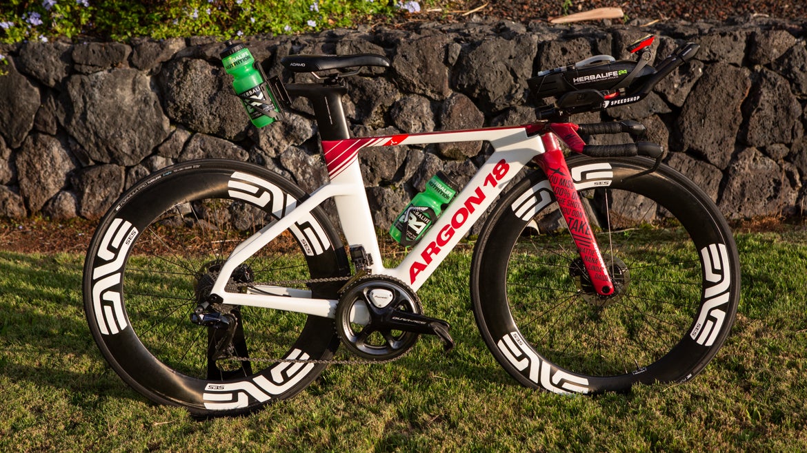 First Look: Heather Jackson's Kona-Ready Argon 18 E 118 Tri+ – Triathlete