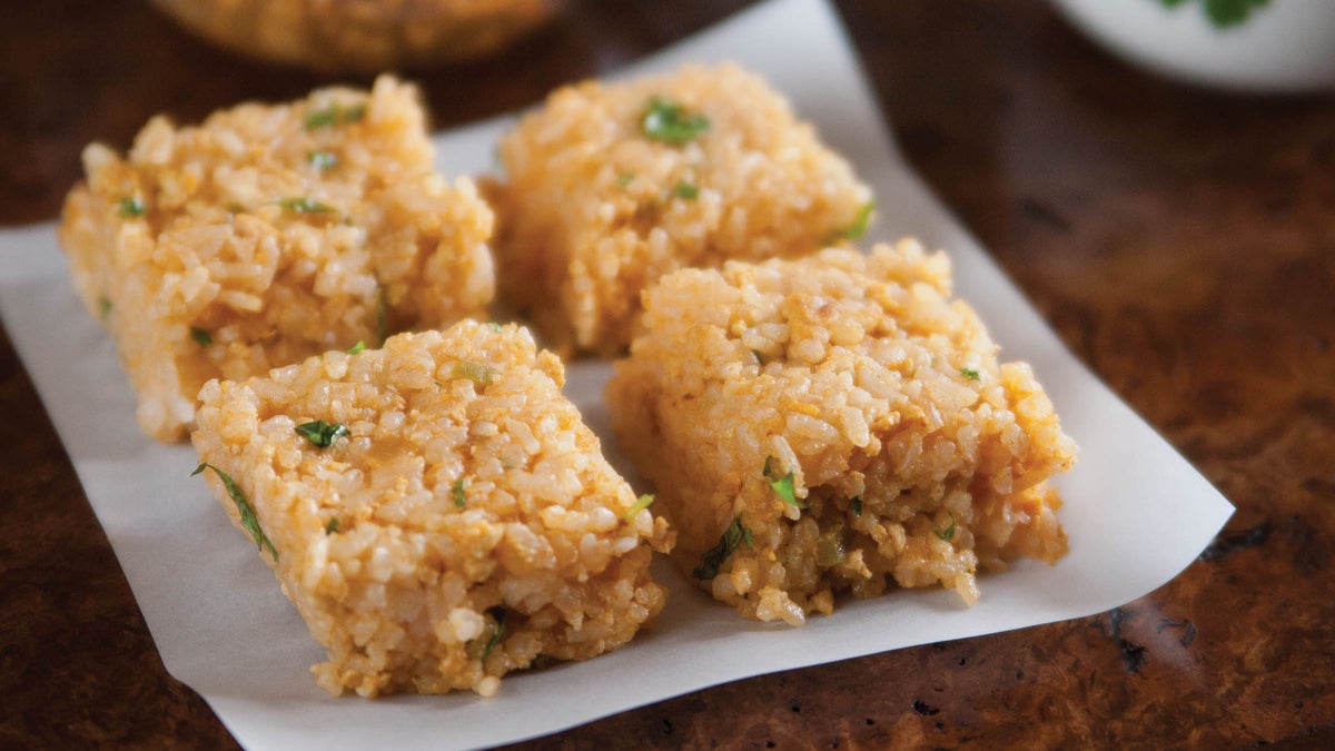 Feed Zone Portables: Masala Chicken Rice Cakes – Triathlete