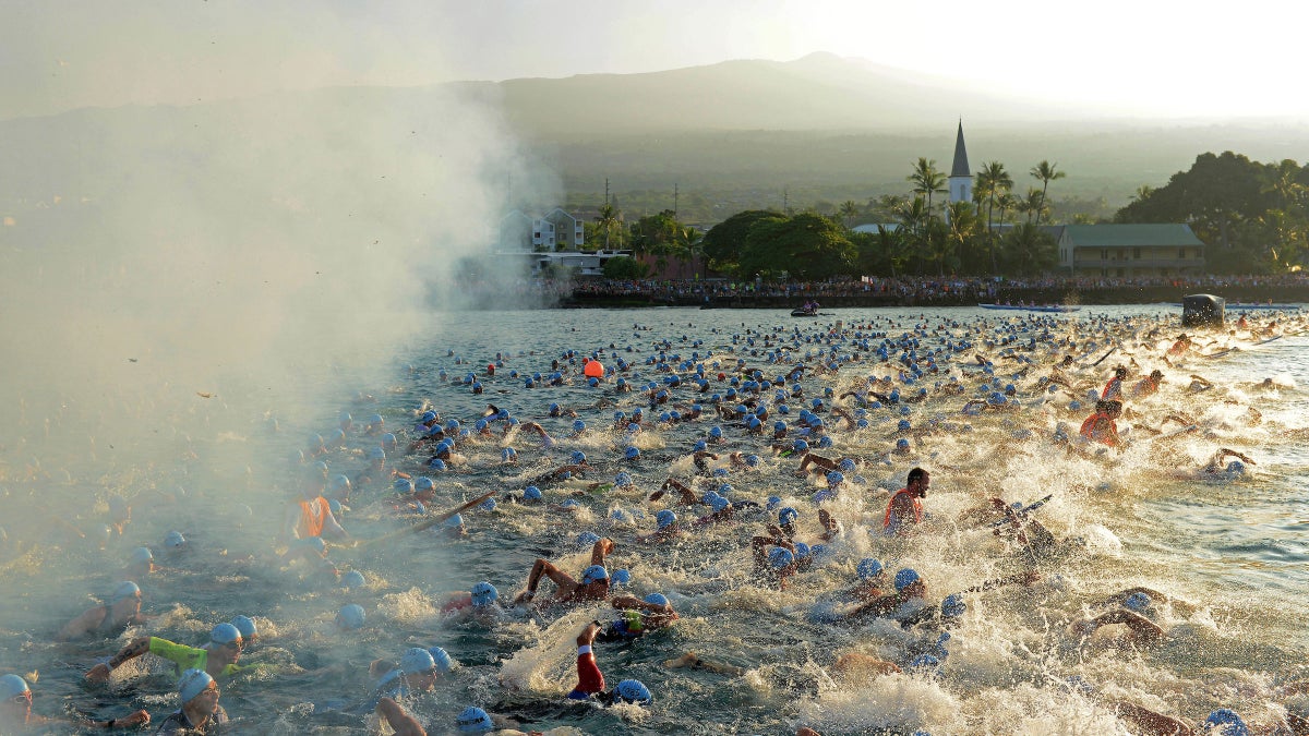 The Story Behind the Ironman Start Cannon – Triathlete