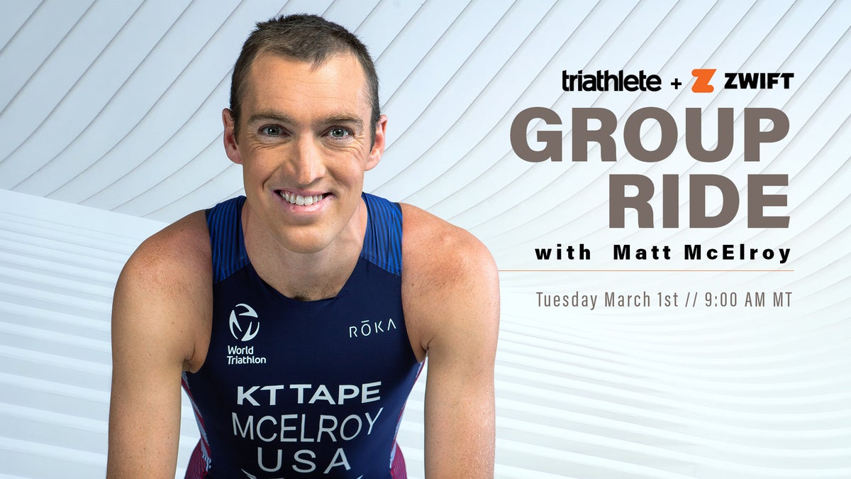 Save the Date: Triathlete Zwift Ride with Matt McElroy – Triathlete