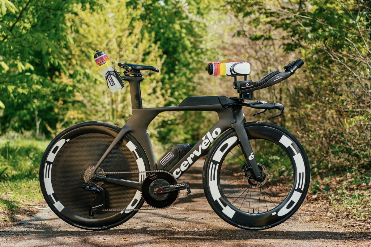 2023 PTO European Open Pro Bike Photos: Leon Chevalier's Cervelo P5 – Triathlete
