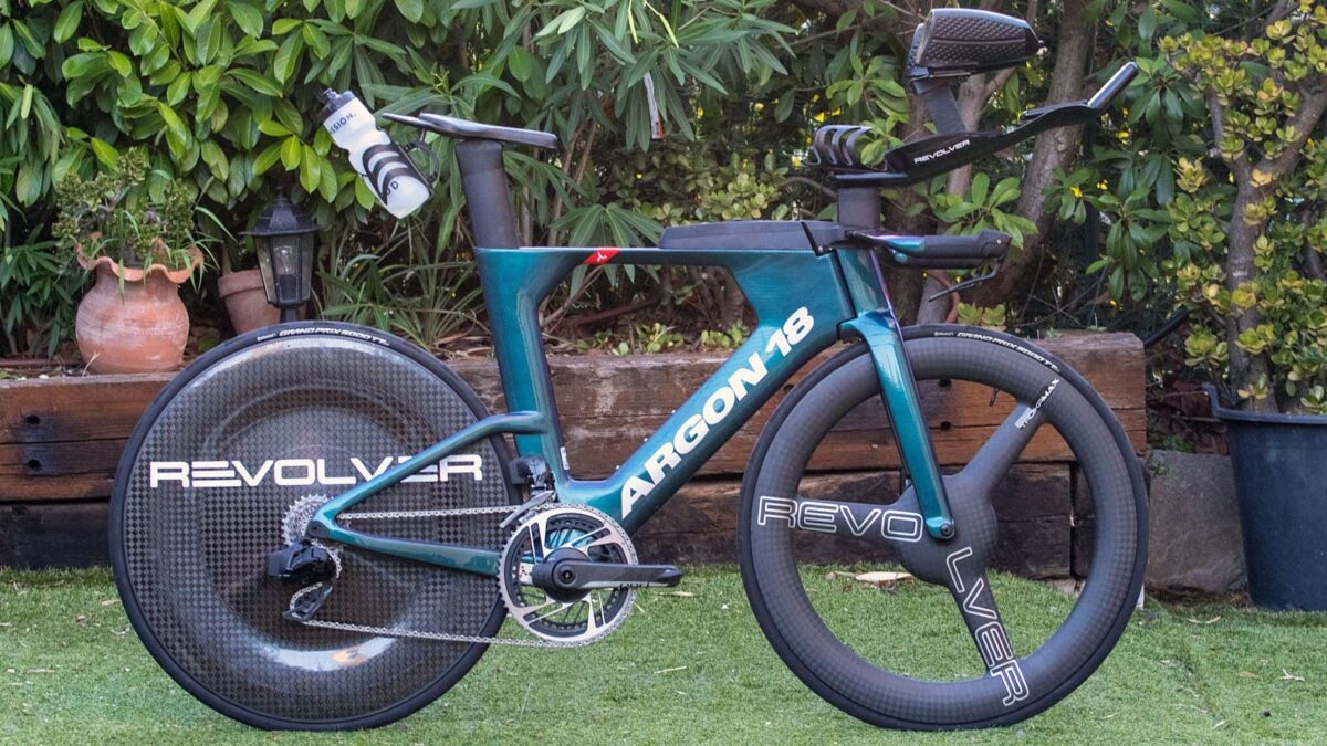 2023 Ironman World Championship Nice Bike: Joe Skipper's Argon 18 E-119 – Triathlete