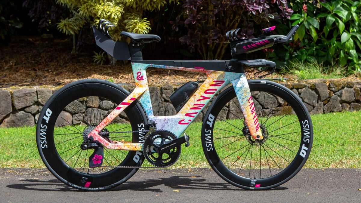 2023 Hawaii Ironman World Championship Bike: Chelsea Sodaro's Canyon Speedmax CFR R085 – Triathlete