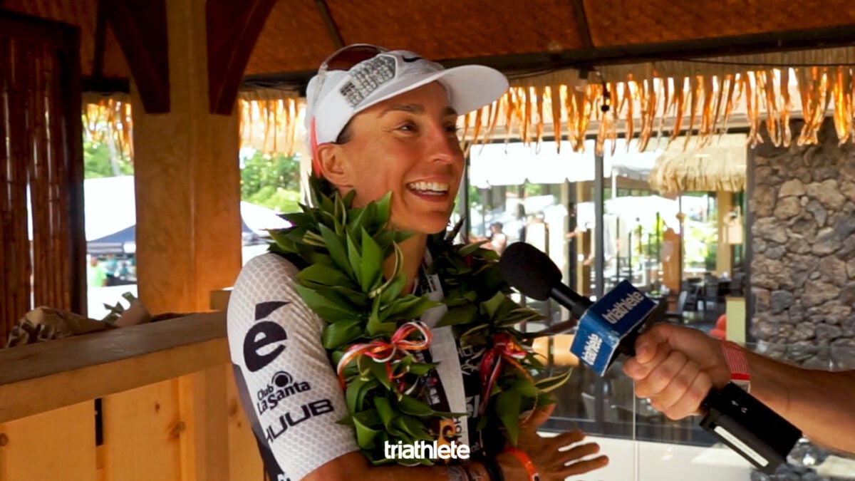 Anne Haug Talks About the New Hawaii Ironman Run Course Record and More ...