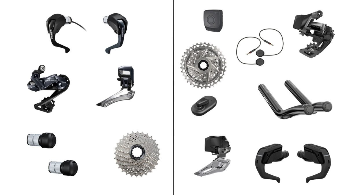 Face Off: Electronic Tri Bike Drivetrains, Shimano Di2 vs SRAM eTap AXS – Triathlete