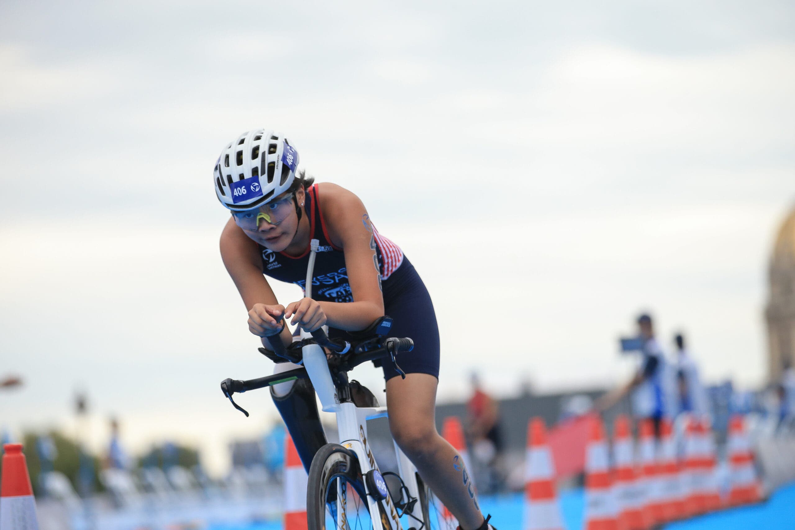 Emma Meyers On Becoming the First Varsity NCAA Paratriathlete