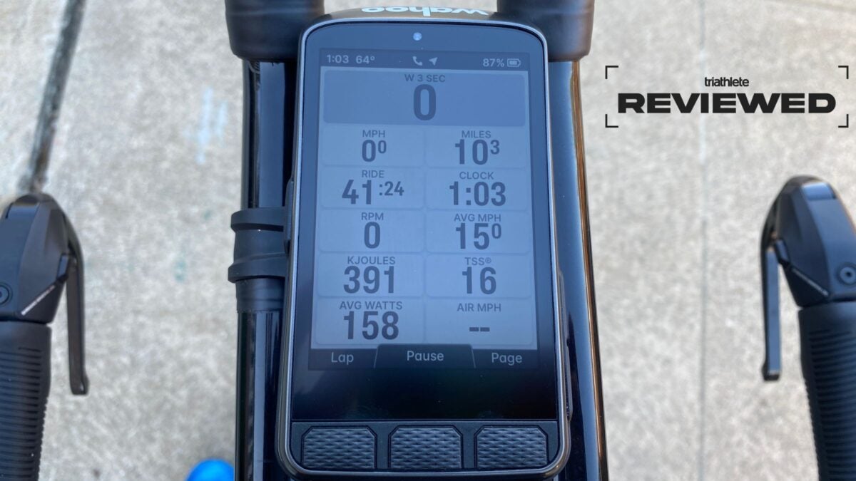 We Review the New Wahoo Ace Cycling Computer – Triathlete