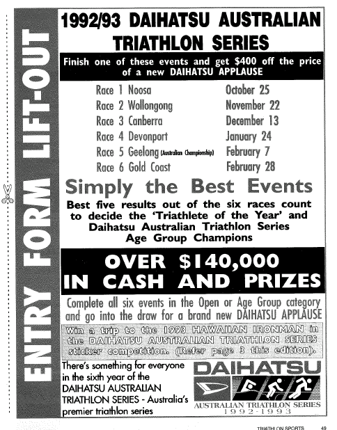 A History of Triathlon's Formative Years According to Age-Groupers ...