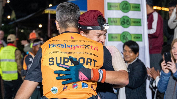 Nikola Čorbová is the First Female Finisher at Himalayan XTRI – Triathlete
