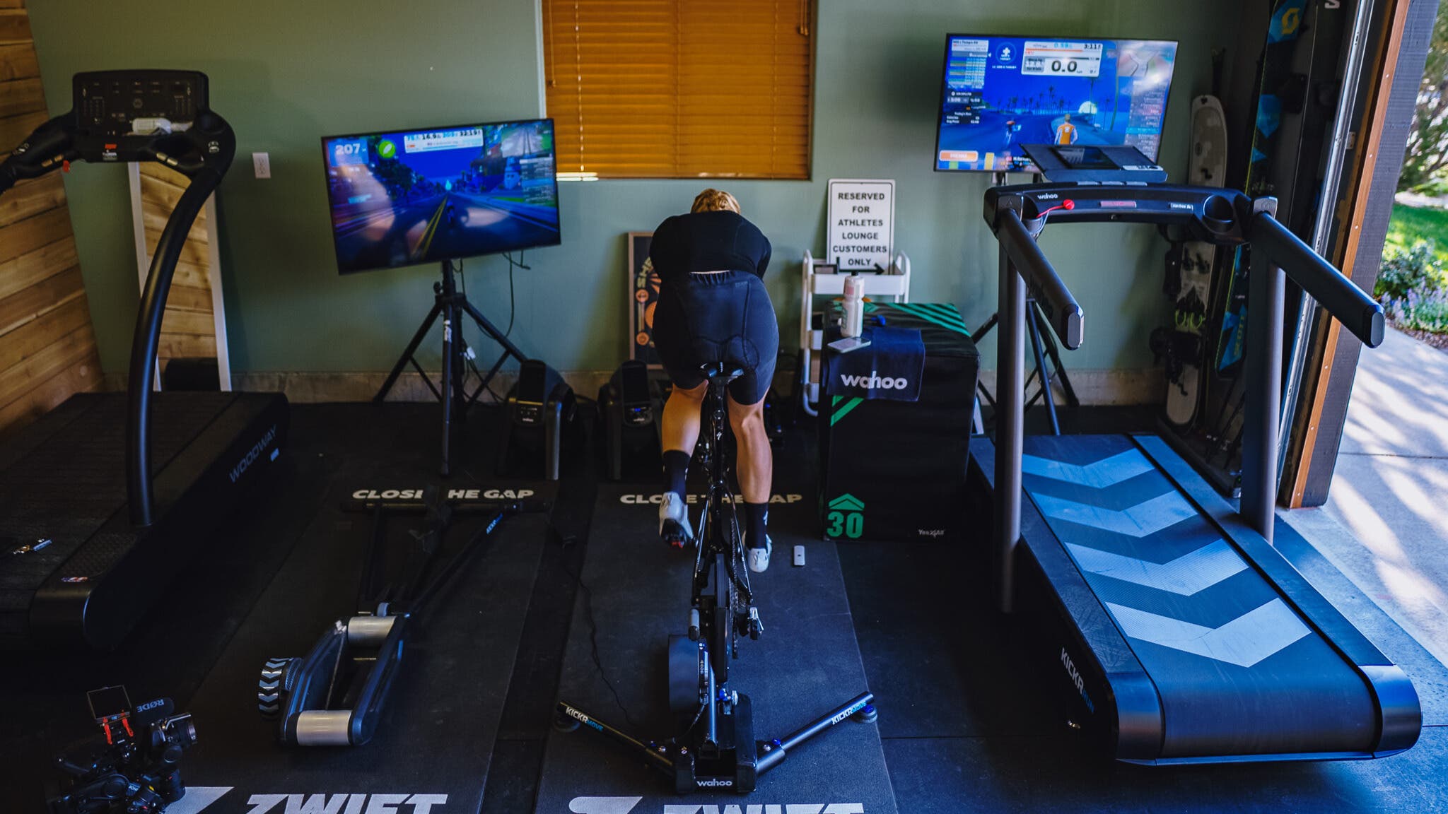 Pro Triathletes Show-Off Their Impressive Indoor Setups — Triathlete